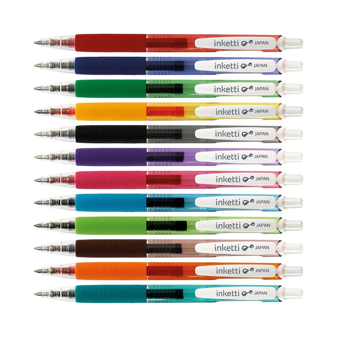 Inketti Gel Pens 0.5mm - Penac Japanese stationery