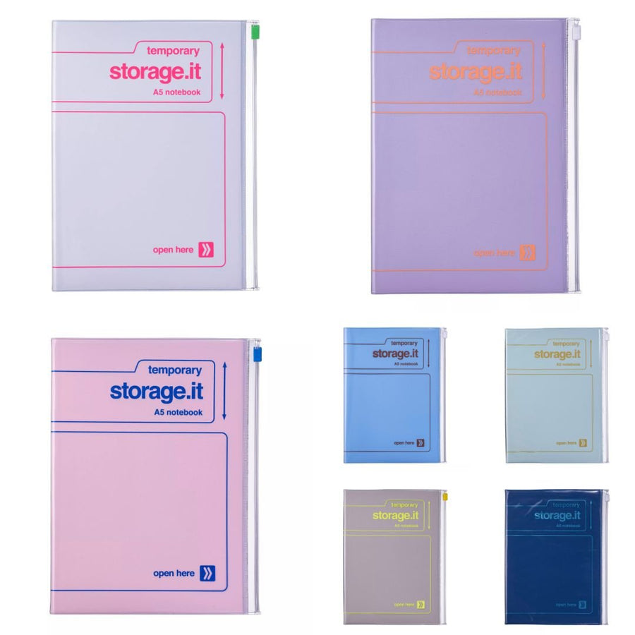 NEW Storage.it A5 Notebook Mark'Style 2025 Colours