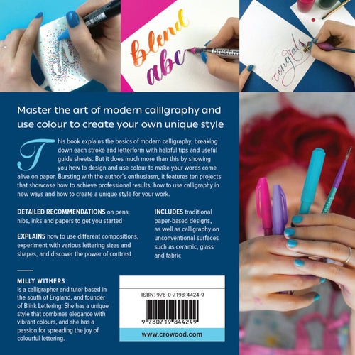 Colourful Modern Calligraphy Milly Withers - Blink Lettering · Under ...