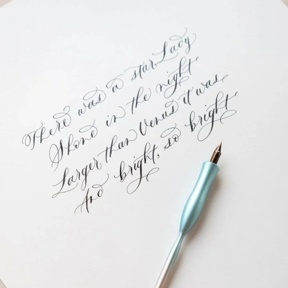 Calligraphy Dip Pen Flourish Straight - Tom's Studio