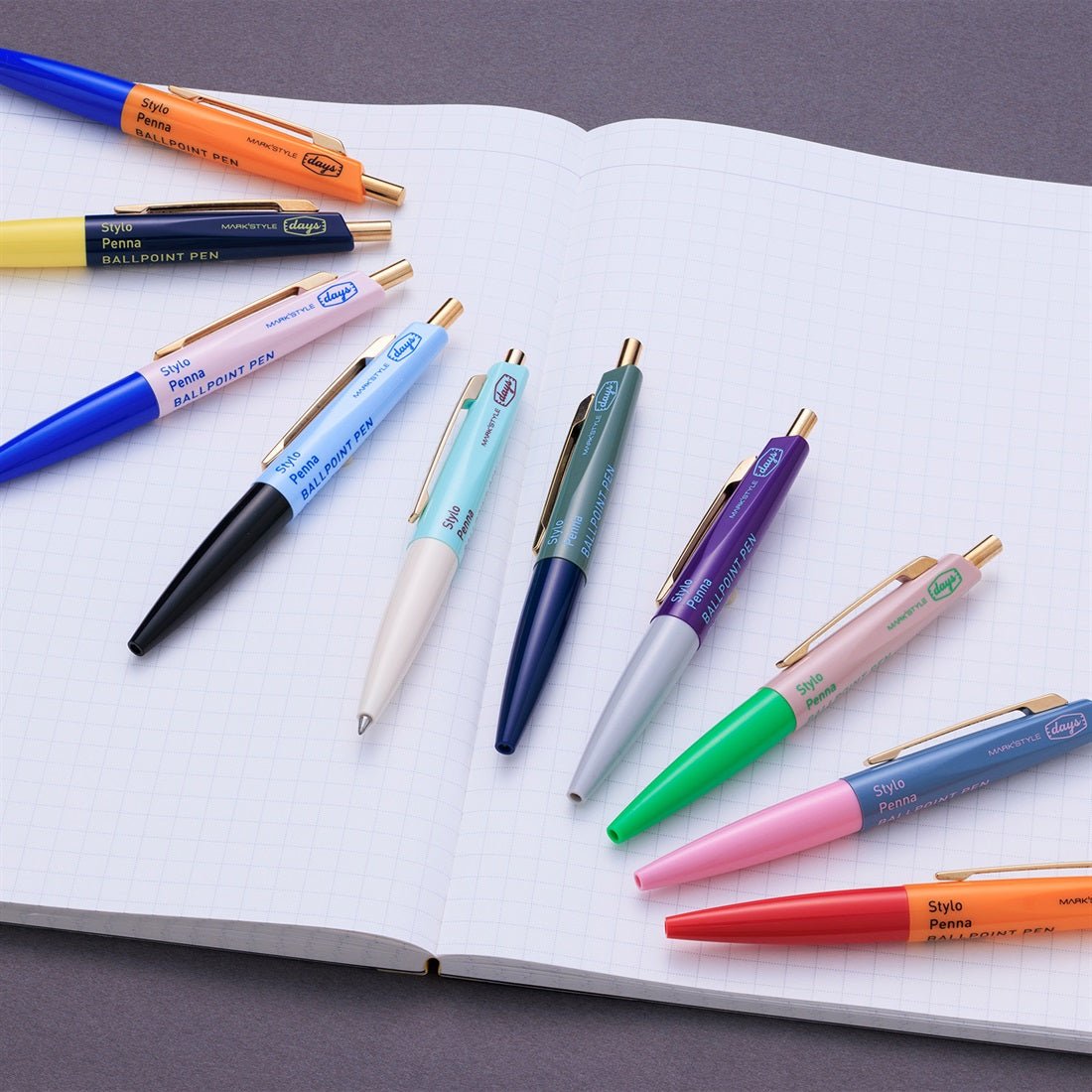 Mini Ballpoint Pen Aterique x Days - Mark's Inc.