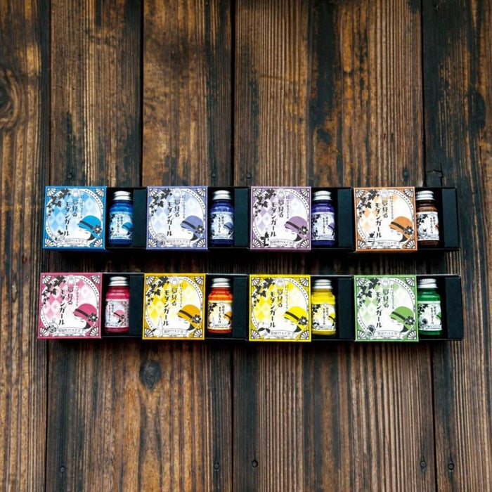 Pastel Calligraphy Inks - Teranishi Guitar Taisho Roman Dreaming Modern ...