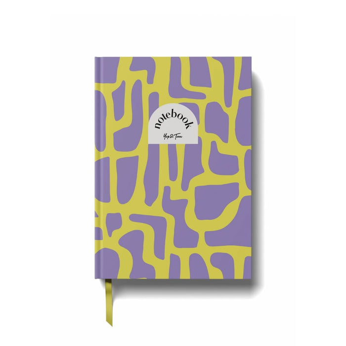 Graphic A5 Lined Notebooks - Yop & Tom