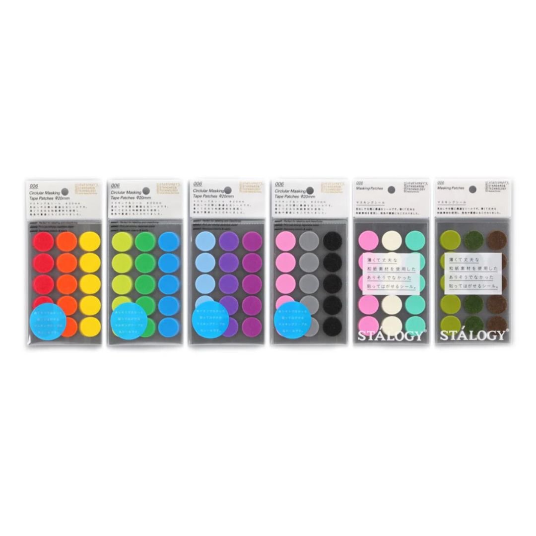 Dots Colour-Coding Planner Stickers - Stalogy Japanese Stationery