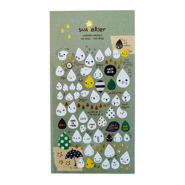 Suatelier Stickers Daily Deco 1061 Korean Stationery