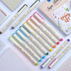 Writech Sign Brush Pens Sets of 6 Colours with Waterbased inks