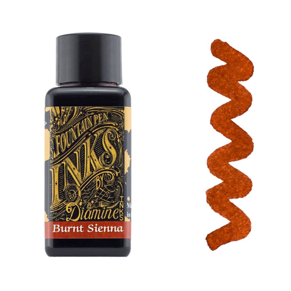 Browns Diamine Fountain Pen Inks 30ml - Diamine