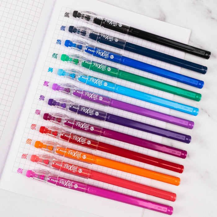 Erasable Pens - Rub Out Using Friction