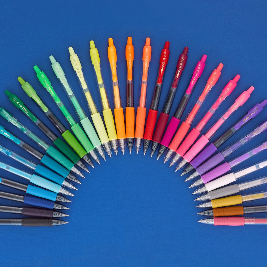 Pastel Pens - Pilot G2 07