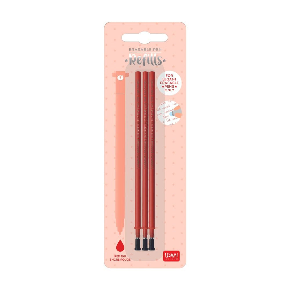 Legami Erasable Pen Refills - Pack of 3