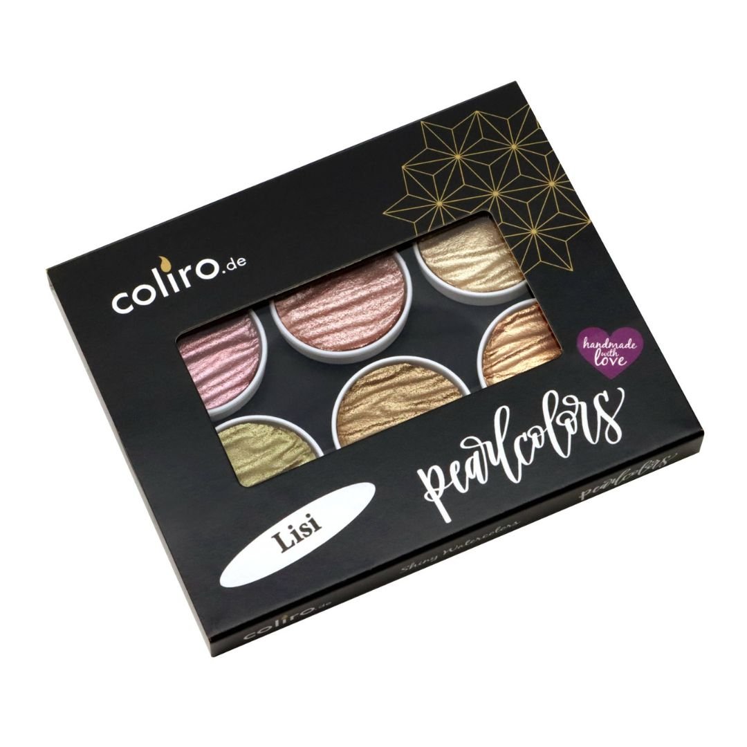 Lisi Coliro Pearlcolors Set of Six Calligraphy Paints